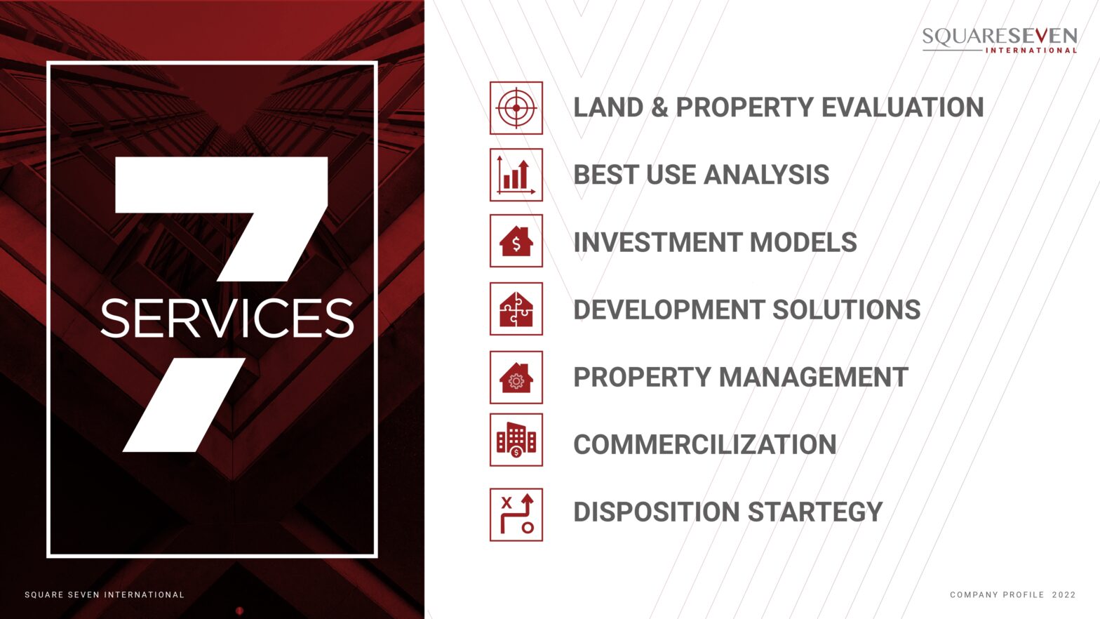 Landing Page - Square Seven International