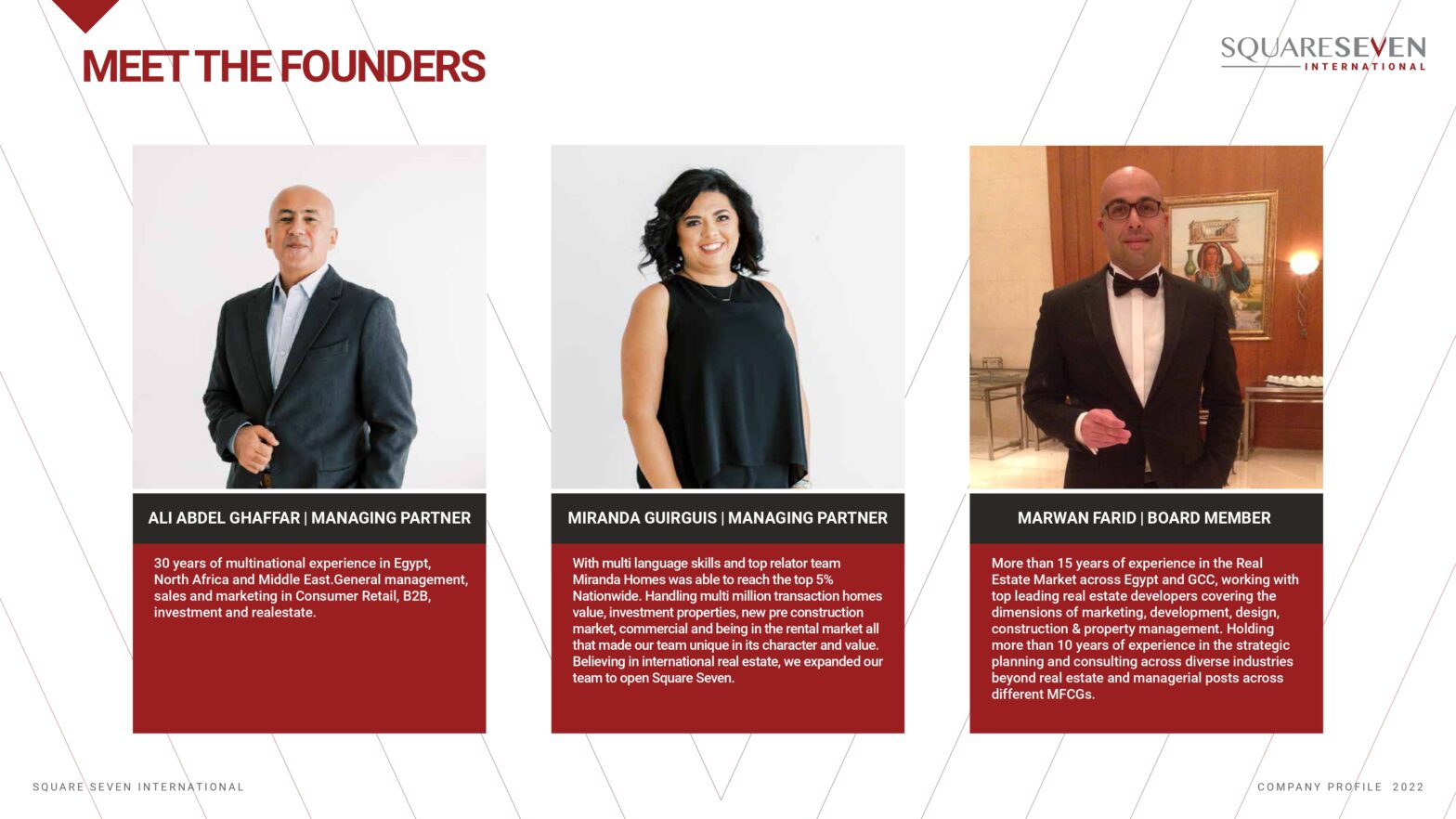 Landing Page - Square Seven International